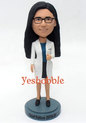 Custom Female Doctor Bobblehead